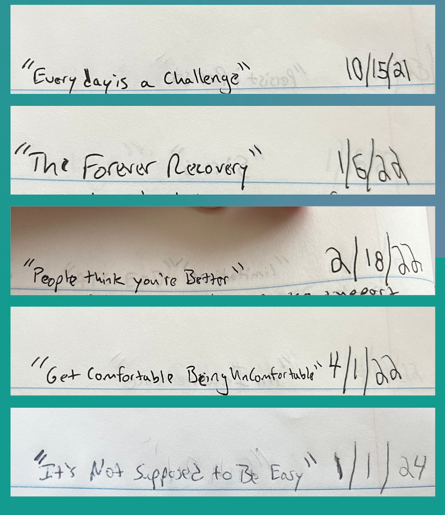 The Benefits of Journaling in Recovery After Stroke – Stroke Recovery Rehab